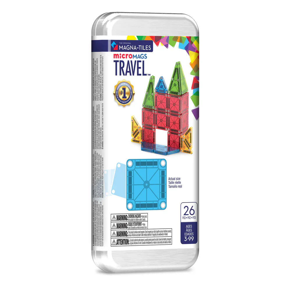 MAGNA TILES - micro MAGS Travel Set 26pc Set – Wonder Tribe