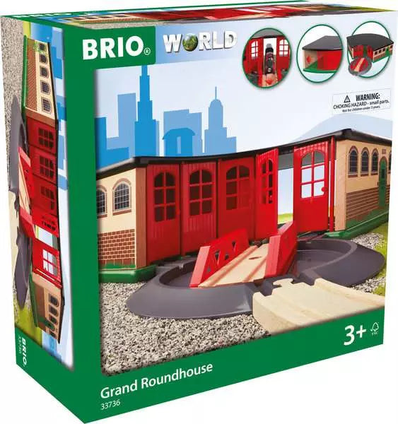 Brio - Grand Roundhouse 3 Pieces – Wonder Tribe