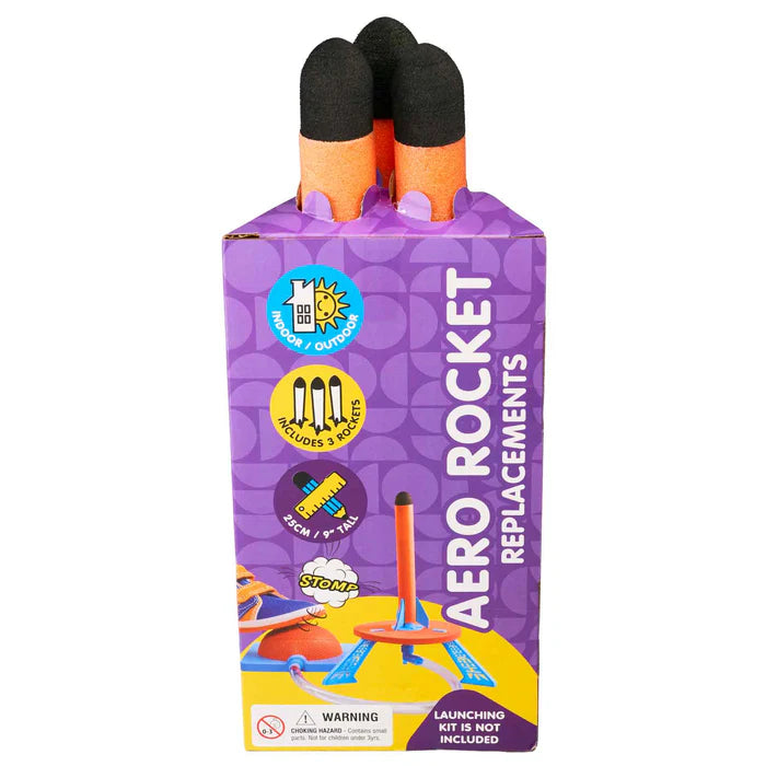 Aero Rocket Refill Pack | Extra Rockets for Launcher - Wonder Tribe