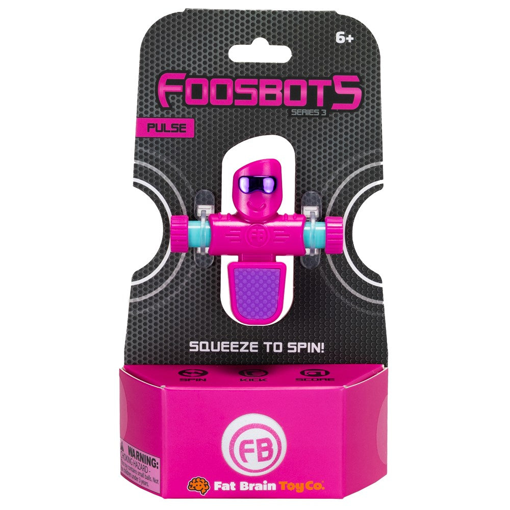 Fat Brain - Foosbots Single Pulse Pink – Wonder Tribe