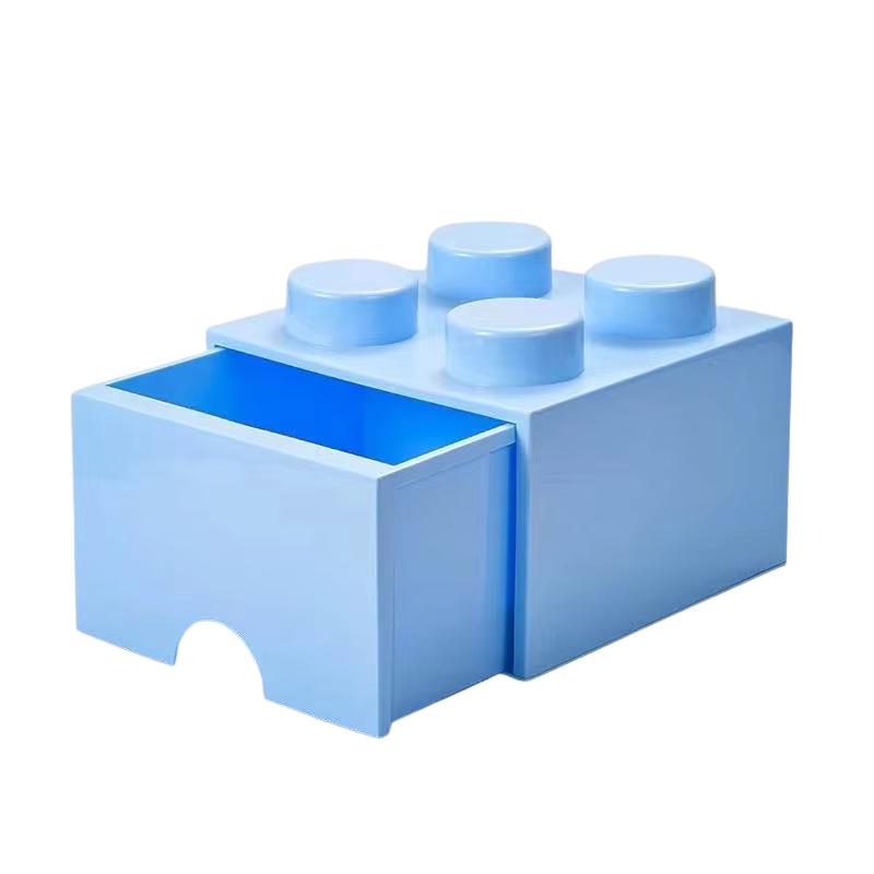 Building Brick Storage Box - Baby Blue – Wonder Tribe