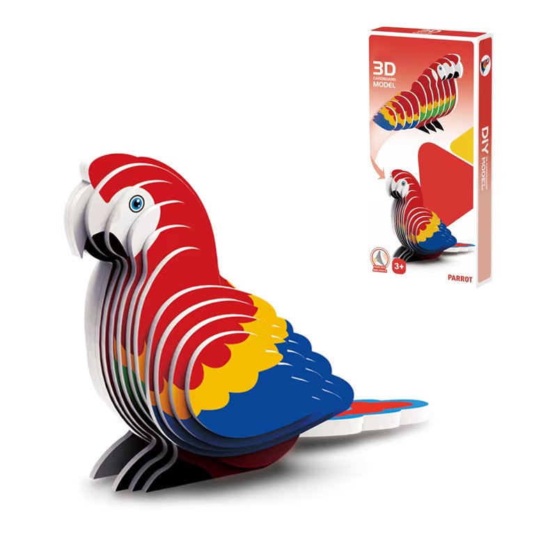 DIY Layered Animals - Parrot – Wonder Tribe