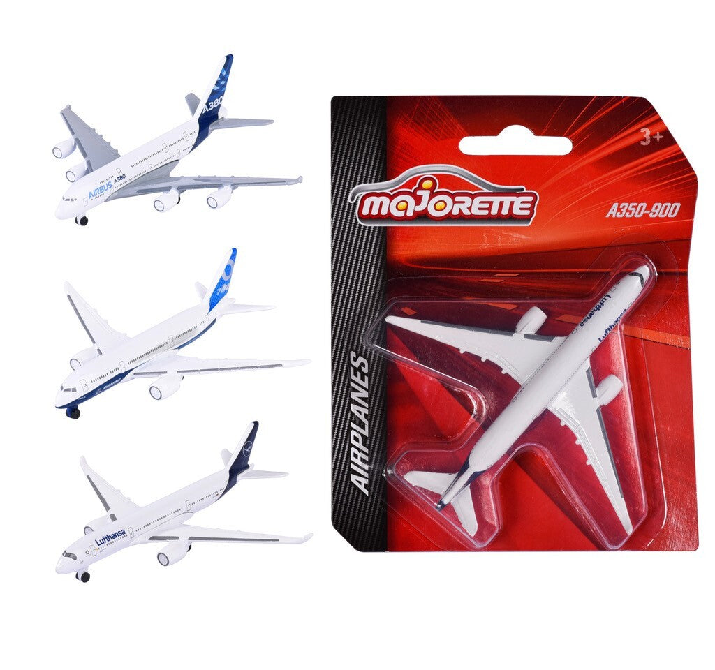 Majorette Licensed Diecast Plane - Airbus & Boeing Model Aircraft ...