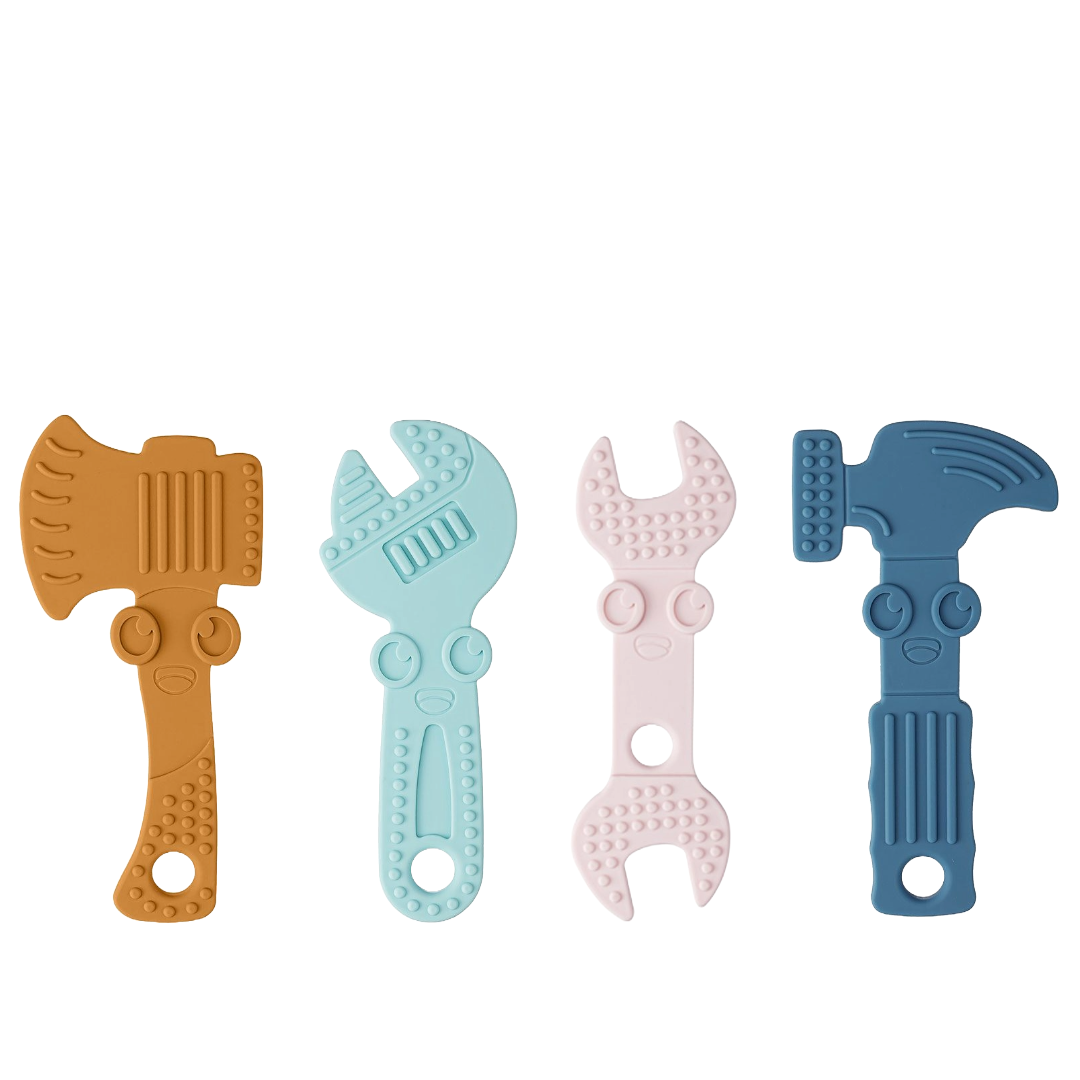 Silicone Tool Teether Set Of 4 - Set C – Wonder Tribe