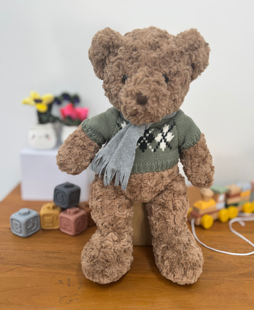 Oscar Teddy Bear Plush 50cm | Wonder Tribe Australia